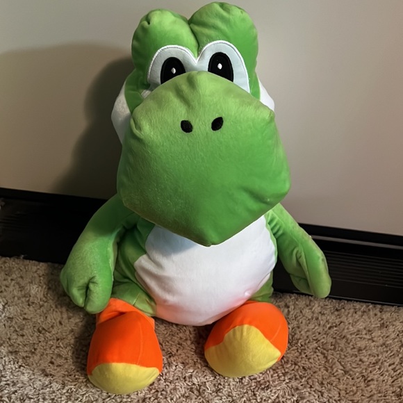 Nintendo | Toys | Bnwt Oversized Official Nintendo Super Mario Yoshi ...